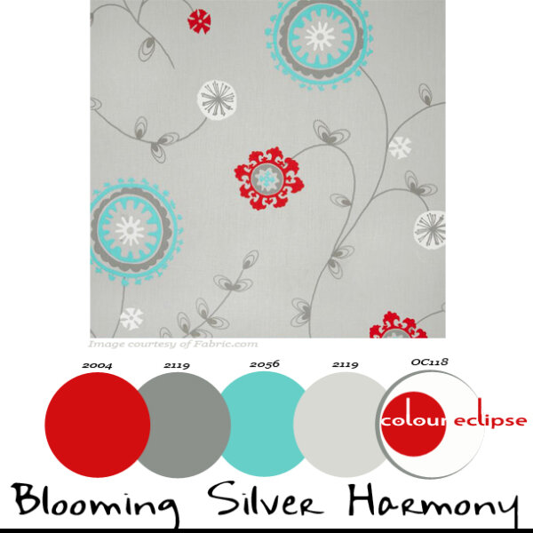 Paint Palettes {Blooming Silver Harmony} - Concepts and Colorways