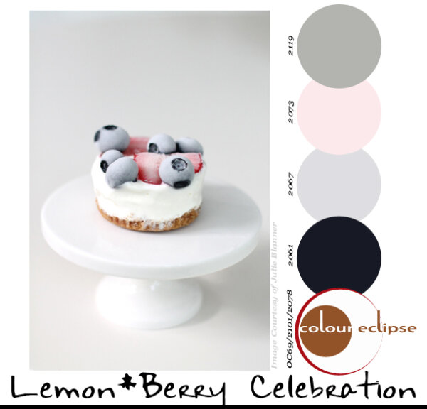 Paint Palettes {Lemon*Berry Celebration} - Concepts and Colorways