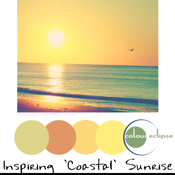 inspiring-coastal-sunrise-color-palette - Concepts and Colorways