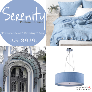 PANTONE SERENITY - Concepts and Colorways