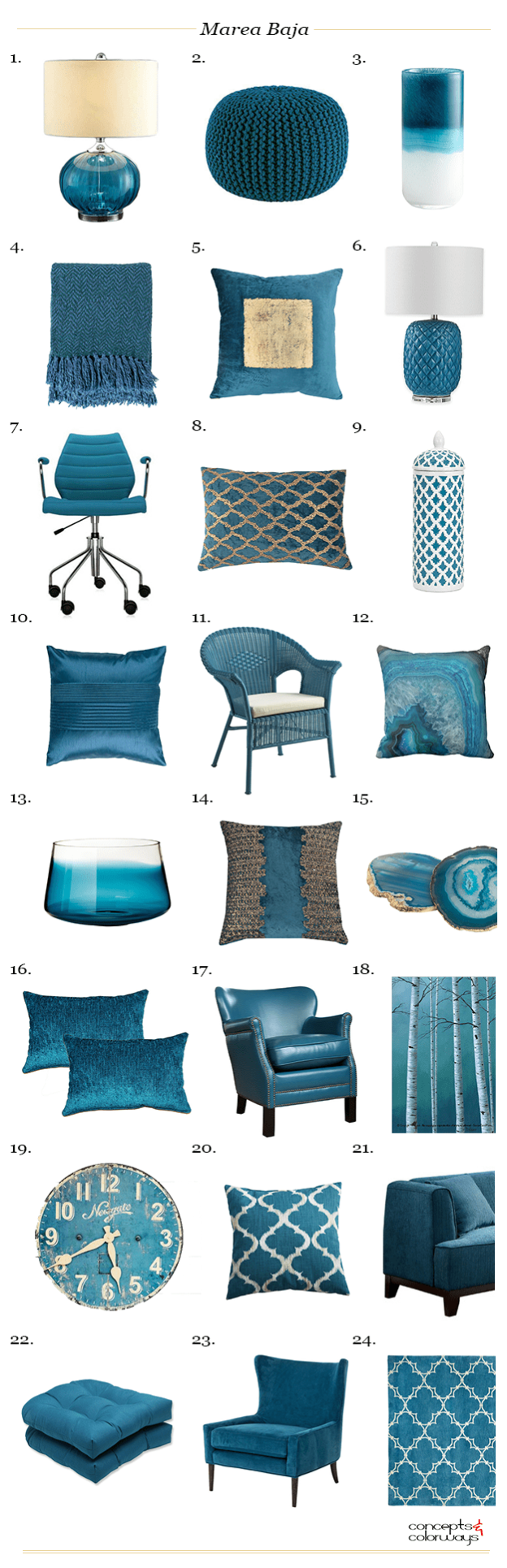 SHERWIN WILLIAMS MAREA BAJA - Concepts and Colorways