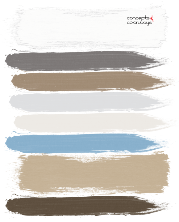A TAN AND BLUE COLOR PALETTE FOR COASTAL LIVING ROOMS - Concepts and ...